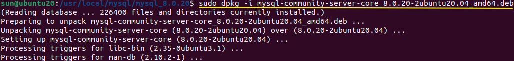 Ubuntu22.04离线安装mysql_8.0.20(同时适用于Ubuntu20.04 LTS)Ubuntu22.04 - 掘金